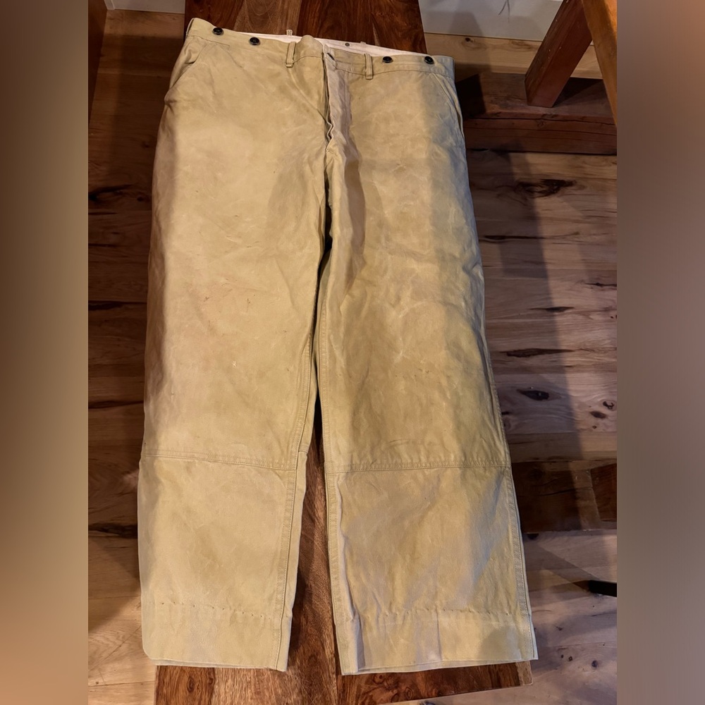 1940s Filson War Time Union Worker Logger Pants - Gem